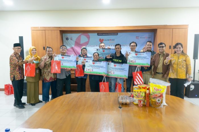 Bank DKI Peduli Berikan Bantuan untuk Anak dengan HIV (ADHIV) Melalui ...